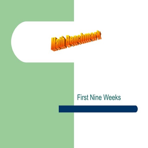 Benchmark #1 review | PPT | Education