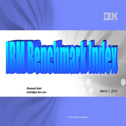 Benchmark index | PPT