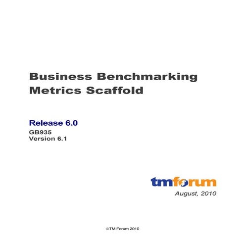 Benchmarking business metrics_scaffold_rel_6_0_v6-1 | PDF