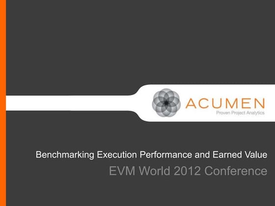Simplifiying cost and schedule risk analysis with acumen risk | PPT