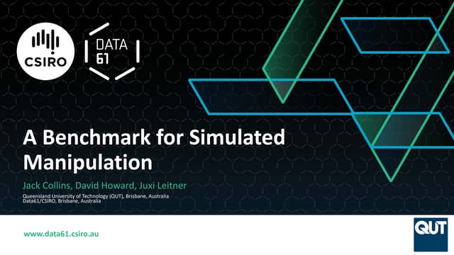 A Benchmark For Simulated Manipulation Pdf