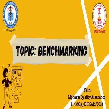 Benchmarking in Pharmaceutical pptx MQA. | PPT