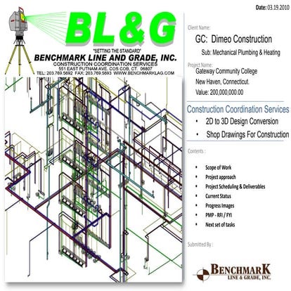Benchmark Lag Plumbing Modeling Gwcc Demo | PPSX