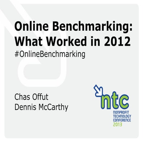 Benchmark study presentation final | PPT