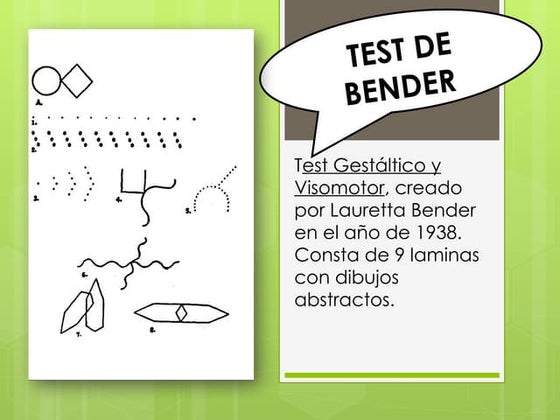 Test de bender | PDF