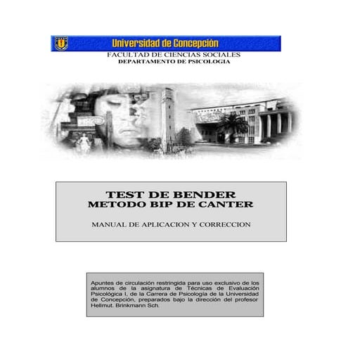 Bender bip | PDF