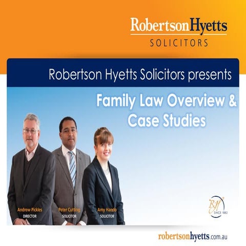 Australian Family Law | PDF