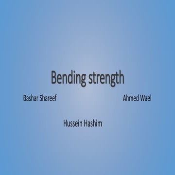 Bending strength.pptx