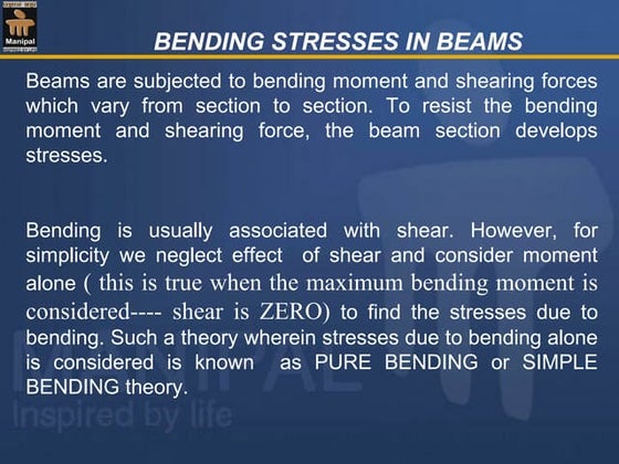 ME 205- Chapter 6 - Pure Bending of Beams.pdf | Physics | Science