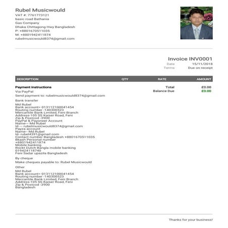 Beneficiary details inv0001 | PDF | Credit Cards | Personal Debt