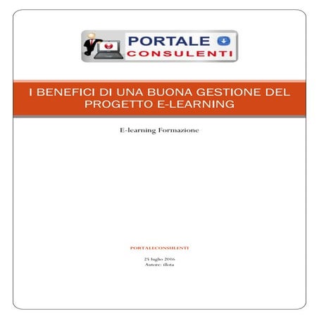 Progettare l'e-Learning | PDF