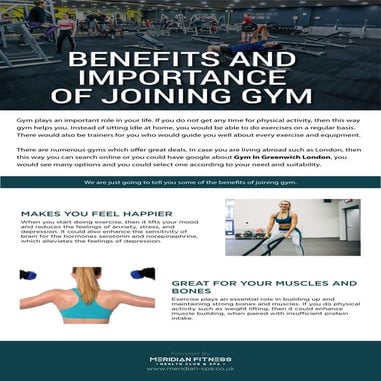 BENEFITS AND IMPORTANCE OF JOINING GYM | PDF