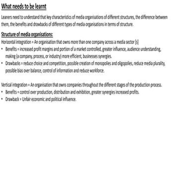 Benefits and drawbacks of integration | PPTX