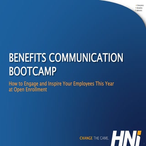 Benefits Communication Bootcamp | PPT