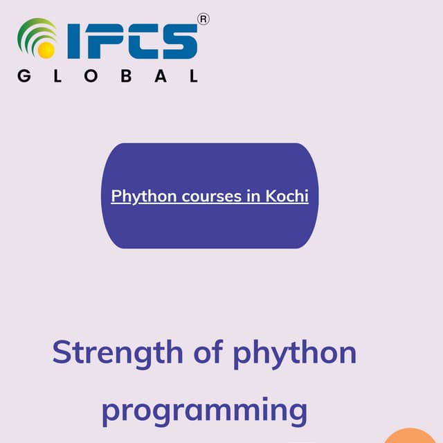 Phython courses in Kochi | PDF