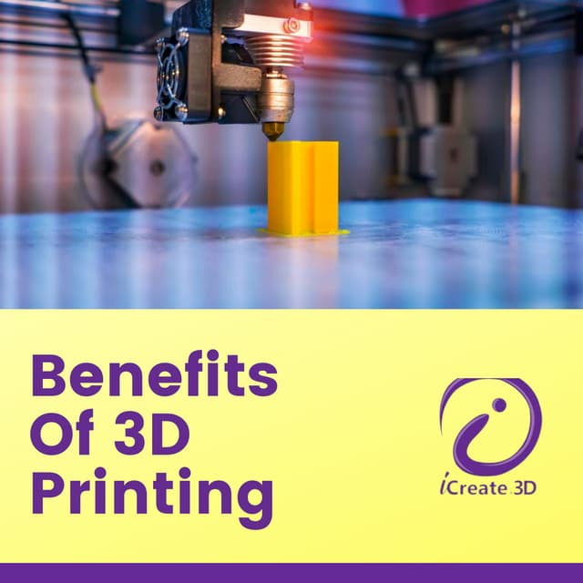 Benefits Of 3D Printing .pdf | 3-D Graphics | Computer Software and ...