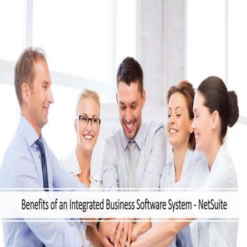 Benefits of an integrated business software system | PPTX