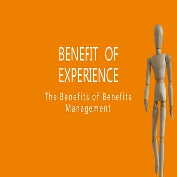 Benefits of Benefits Management | PPT