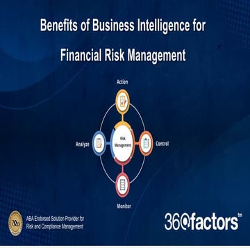 Benefits of Business Intelligence for Financial Risk Management | PPTX