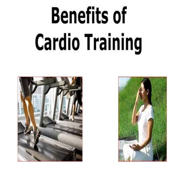 Benefits of cardio training | PPT