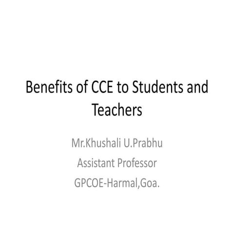 Benefits of CCE to Students and Teachers.pptx