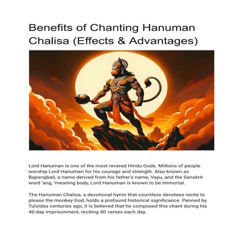 Benefits of Chanting Hanuman Chalisa .pdf