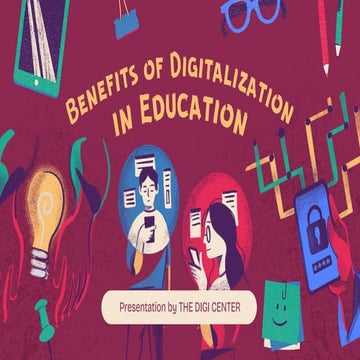 Top Benefits of Digitalization In EDUCATION | PDF