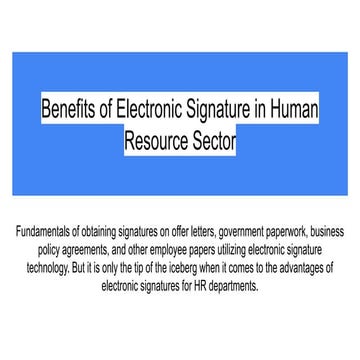 Benefits of Electronic Signature in Human Resource Sector.pdf