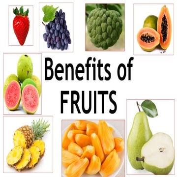 Benefits of fruits | PPT