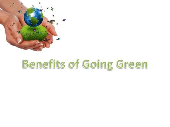 Go green ppt | PPTX