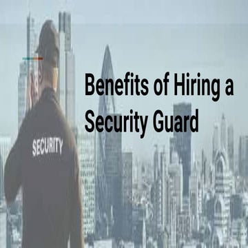 Security guards | PPTX