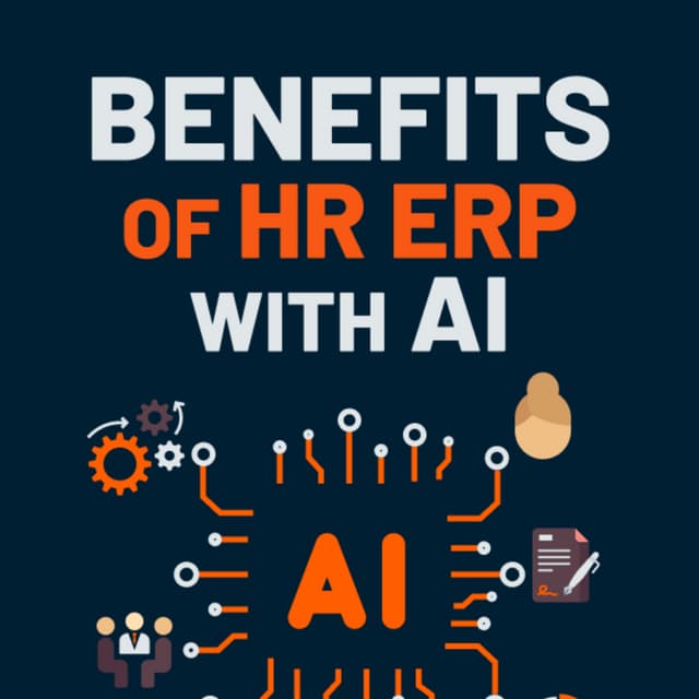 Benefits of HR ERP with AI [Infographic] | PDF
