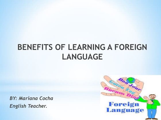 Learning a new language | PPT