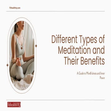 Benefits of Meditation for Mind and Body | PDF