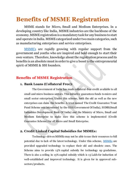 Steps To File MSME Complaint | MSME SAMADHAAN | PDF | Small and Medium ...