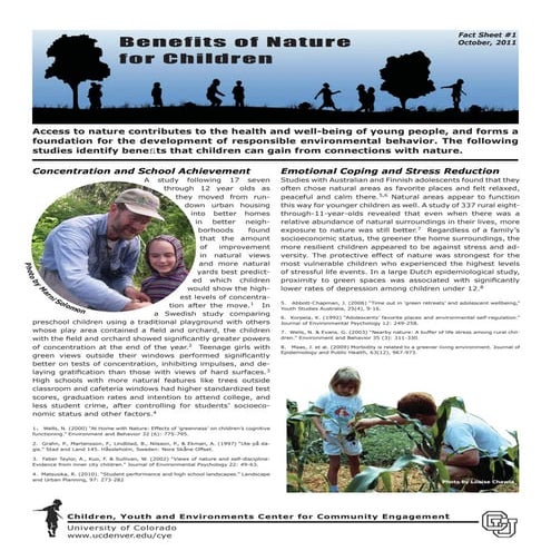Some Benefits of Spending Time in Nature | PPTX
