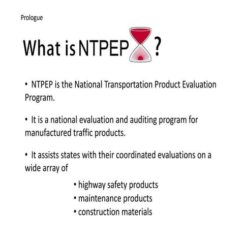 Benefits of NTPEP | PDF