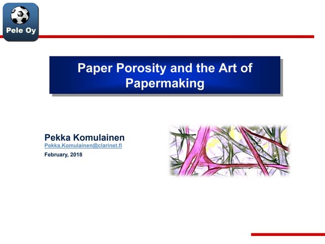 Fiber and Pulp Characteristics for Papermaking | PDF