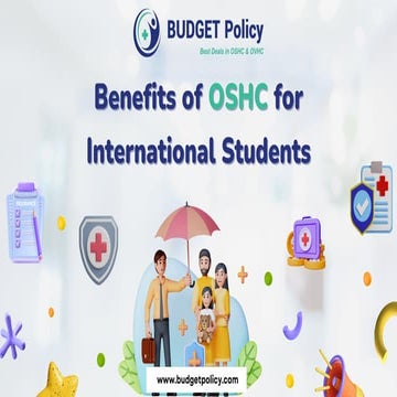 Benefits of OSHC (Overseas Student Health Cover) for International ...