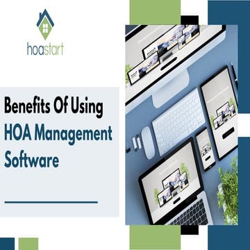 5 Benefits Of Using HOA Management Software | PDF | Technology & Computing