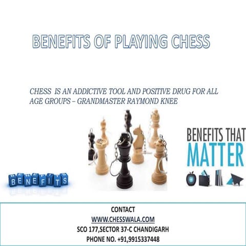 Benefits of playing chess | PPTX