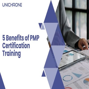 Benefits of PMP Training Certification Online | PPT