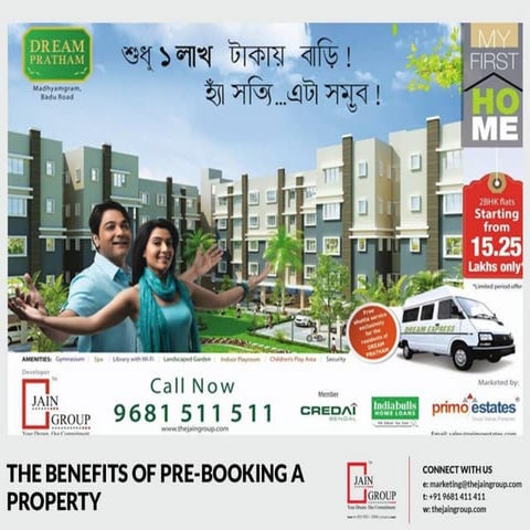 Benefits of Pre Booking Property | PDF
