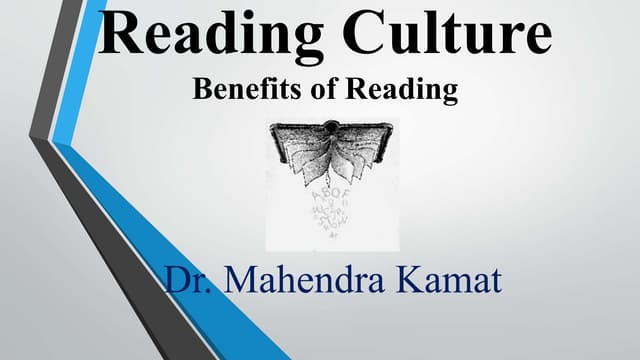 Benefits of Reading Books | PPTX