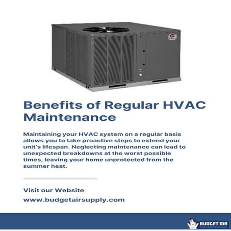Benefits of Regular HVAC Maintenance | PDF