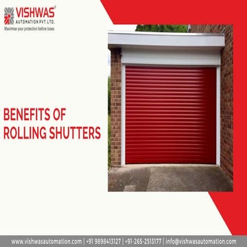 Benefits of Rolling Shutters | Vishwas Automation | PDF