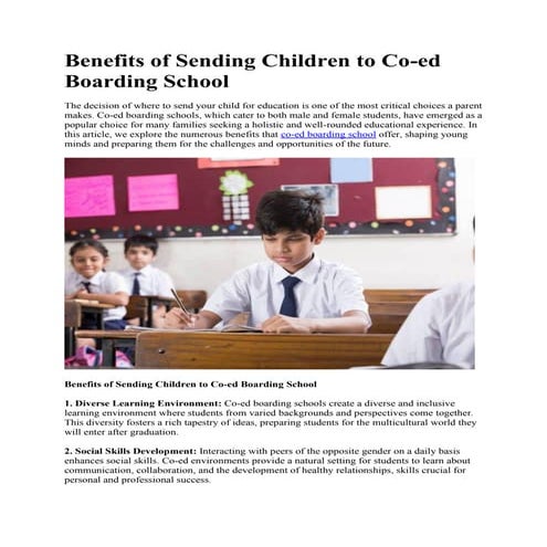Why Parents Send Their Child to Co-ed boarding schools.pdf
