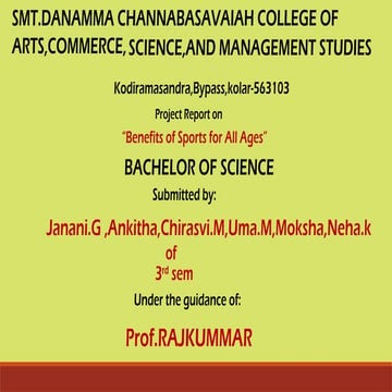 Benefits of Sports for All Ages.pptx jsksk | PPTX