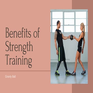 Benefits of strength training | PDF