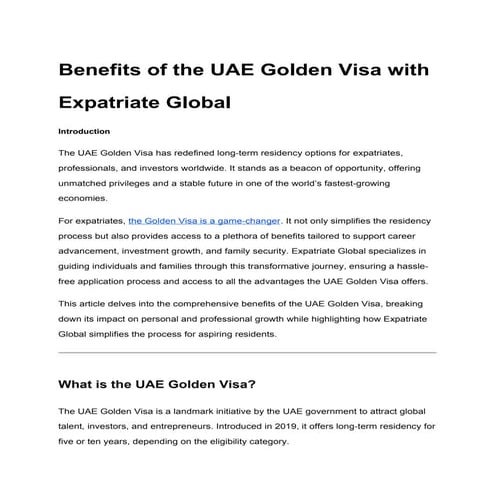 Benefits of the UAE Golden Visa with Expatriate Global.docx